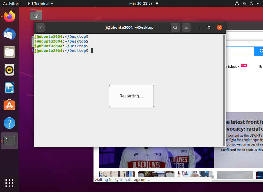 Restart Gnome Without Logging Out In Ubuntu 20 04 Ubuntu Tutorials